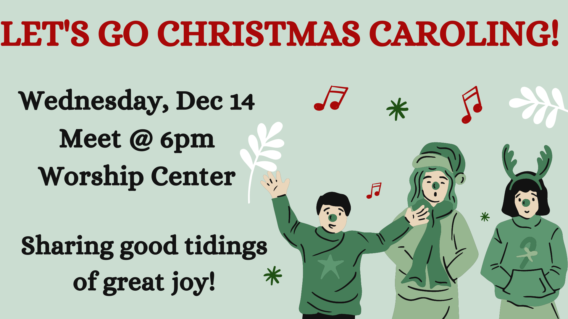 Christmas Caroling – Meadowview Reformed Presbyterian Church