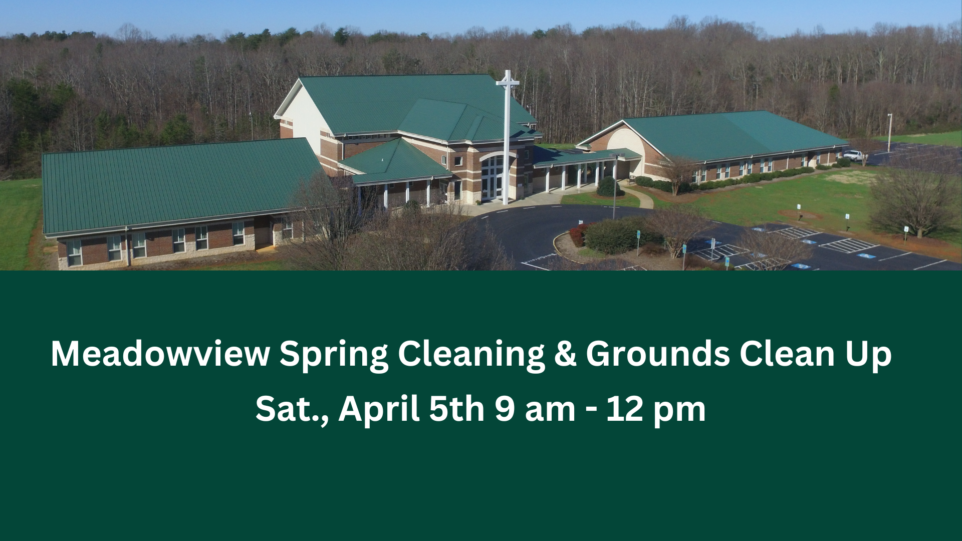 “Spring Cleaning” & Grounds Clean Up Day – Meadowview Reformed ...